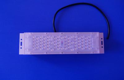 China 72-in-1 3030 LED Lens Module 60W 8S9P with Heat Sink for IP67 Street Lamps - 250x74mm Size for sale
