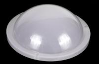China 142mm Transparent PC Lens Cover for High Bay LED Lights - 91% Transmittance, 120° Beam Angle for sale