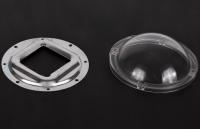 China 118mm Diameter 120 Degree High Bay Light Lens PC for All COB LED Types for sale