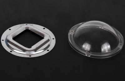 China 118mm Diameter 120 Degree High Bay Light Lens PC for All COB LED Types for sale