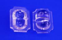China Polarized Optical Lens for Rebel LEDs - 23.15×16.15×8.53mm Size, 65°×135° Beam Angle, 93% Transmittance for sale