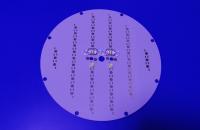 China 56W SMD LED PCB Board 203.2mm Bridgelux Chip 120-130lm/W DIY Customizable for sale