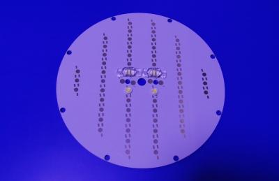 China 56W SMD LED PCB Board 203.2mm Bridgelux Chip 120-130lm/W DIY Customizable for sale