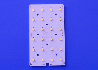 China 12V 24V Solar LED Light PCB Board with XTE/XPG3 LEDs - 162x107mm Lens & 128.4x73.4mm Aluminum Plate for sale