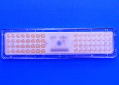 China AC 220V Linear High Bay Light Lens 25 Degree 3030 LED Module 263x68mm 50W for sale