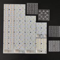 China OEM Custom SMD LED PCB Board 50x50mm Lens Aluminum 1.6mm for Lighting for sale