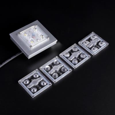 China 50x50mm Waterproof LED Street Light Module 160lm/W 10W 24V DC 5050 SMD for sale