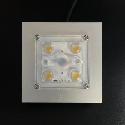 China 10W 15W Mini 5050 LED Waterproof Module with Heatsink for Retrofit Kits 150x75 Degree for sale