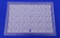 China 30W LED Street Light Lens Array with PMMA Optical 171x125mm for XPE/XPG Chips and E26/E39 Mounting for sale