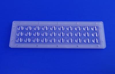 China 30W PMMA LED Lens Array 256x78.6mm for Tunnel Retrofit Lighting Kits High Output for sale