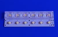 China 6W Reflector LED Lens Array for Street Lighting with PCB Module 160x26mm for sale