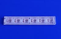 China Bridgelux LED Street Light Module 160x26mm Aluminum PCB 40x80 Degree Lens ROHS for sale