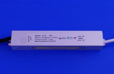 China 15W 12VDC IP67 Waterproof LED Constant Voltage Driver for LED Strips and Decorative Lighting for sale