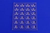 China 24W LED Lens Array PCB Module 75x135 Degree for Street Lighting Retrofit for sale