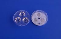 China 3W Transparent PMMA XPE LED Lens Array 32.2x7.3mm for Lighting Fixtures for sale
