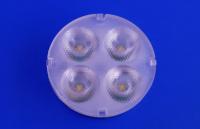 China 25 Degree 4 In 1 PMMA SMD LED Lens Array For LED Spot Lighting for sale
