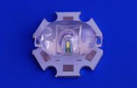 China Clear PC LED Optical Lens 60x135 Degree Asymmetric for Street Light XPE XPG 18.4mm for sale