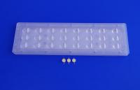 China PC Optical LED Street Light Retrofit Kit 256x78.6mm 70x140 Degree Beam Angle Diffuser Lens for sale