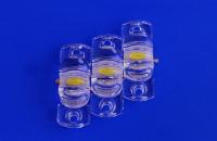 China High Power LED Optical Lens 120x45 Degree PMMA 93% Transmittance 29.95mm for sale