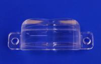 China Plastic PMMA PC High Power LED Optical Lens 90x45 Degree 39mm Street Light for sale