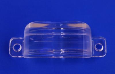China Plastic PMMA PC High Power LED Optical Lens 90x45 Degree 39mm Street Light for sale