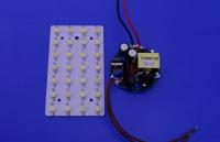 China ROHS 1.28A Constant Current LED Power Supply for 28W E40/E27 Lamps - 67×25mm PCB with 2-Year Warranty for sale