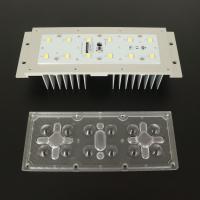 China 12-50W 5050 SMD LED Street Light Module 145x70 Degree Beam Angle Integrated Aluminum Heatsink Industrial Road Lighting for sale