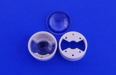China Narrow Beam PMMA LED Optical Lens 23mm 5-60 Degree for SSC Edison Chip 1W 3W for sale