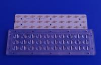 China Waterproof 30W LED Light PCB Board with 256x78.6mm PC Lens and 70x140° Beam Angle for Lamp Fittings for sale
