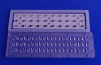China Waterproof 30W LED Light PCB Board with 256x78.6mm PC Lens and 70x140° Beam Angle for Lamp Fittings for sale