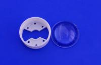 China 1W 3W LED Collimator Lens - 23mm Diameter PMMA Optical Lens with 5-60° Adjustable Beam Angle for sale