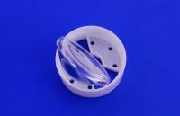 China 1W 3W LED Collimator Lens - 23mm Diameter PMMA Optical Lens with 5-60° Adjustable Beam Angle for sale