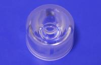 China 45 Degree High Power LED Lens for 1W/3W Bridgelux Chip - 21.8mm Diameter, 93% Transmittance for sale