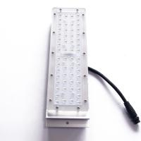 China SMD 3030 LED Lens Module 56-in-1 Street Light Retrofit with 145x70° Beam Angle and 256.6mm Size for sale