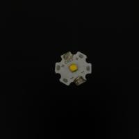 China 1W 3200K Warm White LED with Bridgelux Chip - 120lm Output, 14.8×7.9mm Size, 350mA Current for sale
