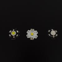 China White 1W High Power LED with Bridgelux Chips - 150lm Output, 3.0-3.6V, 14.8×7.9mm Size for sale