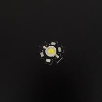 China White 1W High Power LED with Bridgelux Chips - 150lm Output, 3.0-3.6V, 14.8×7.9mm Size for sale