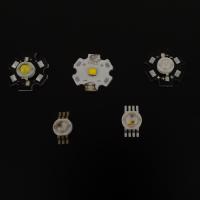 China White 1W High Power LED with Bridgelux Chips - 150lm Output, 3.0-3.6V, 14.8×7.9mm Size for sale