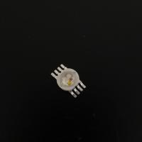 China White 1W High Power LED with Bridgelux Chips - 150lm Output, 3.0-3.6V, 14.8×7.9mm Size for sale