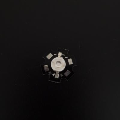 China 1W 120 Degree Green High Power LED Diode 520-530nm 400mA 70-80lm for sale