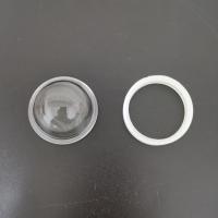 China 50mm Borosilicate Glass Lens for LED Street Lights - 70-90 Degree Beam Angle, Compatible with 20-100W LEDs for sale