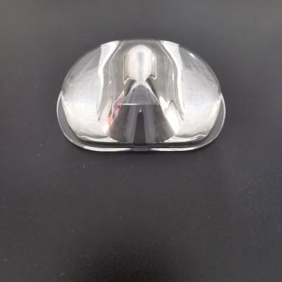 China LED Glass Lens 107x31mm for Street & Tunnel Lights - 75x135° Beam Angle, IP65 Waterproof, ROHS Certified for sale