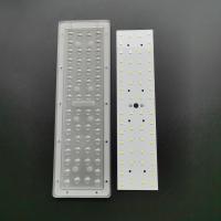 China 56W SMD 3030 PC LED Street Light Lens Module - 256.6×78.6mm Size with 90% Transmittance for sale