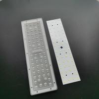 China 56W SMD 3030 PC LED Street Light Lens Module - 256.6×78.6mm Size with 90% Transmittance for sale