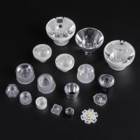 China Custom Clear PMMA LED Lens 17mm x 10mm for 1W 3W LED Applications with 10° Beam Angle and 93% Transmittance for sale