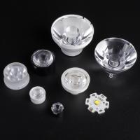 China Custom Clear PMMA LED Lens 17mm x 10mm for 1W 3W LED Applications with 10° Beam Angle and 93% Transmittance for sale