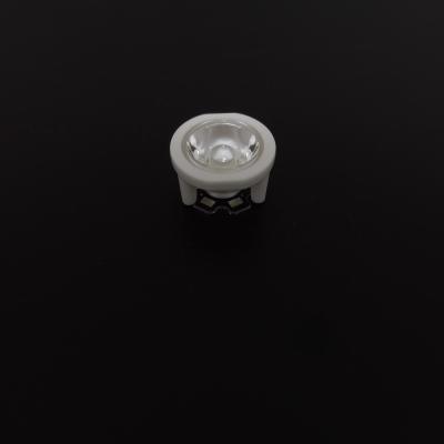 China Clear PMMA LED Collimator Lens 19.8mm Diameter with 8°-120° Beam Angles and ROHS Certification for sale