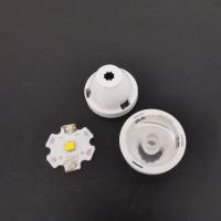 China Clear PMMA LED Collimator Lens 19.8mm Diameter with 8°-120° Beam Angles and ROHS Certification for sale