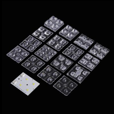 China LED Street Light Module with 50x50mm PC Optical Lens for IESNA Type II Road Lighting - 4W-12W Power Range for sale