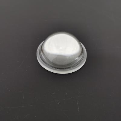 China 50mm Borosilicate Glass Lens LED Street Light Components 24mm Height 70-90 Degree for sale